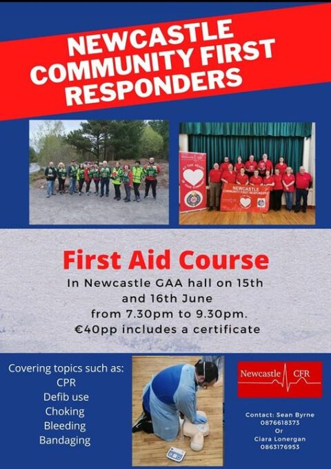 First Aid Course – Newcastle Community First Responders | Newcastle ...